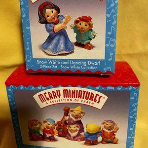 Hallmark | Accents | Snow Whites Six Merry Dwarfs Merry Miniatures And ...